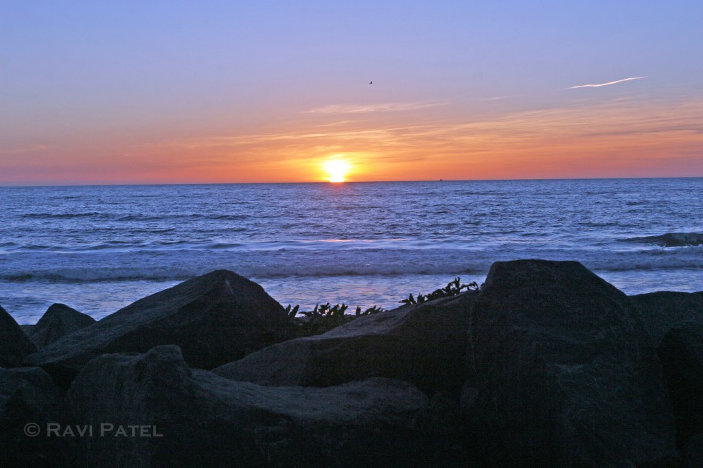 Sunset Over the Rocks - Photos by Ravi