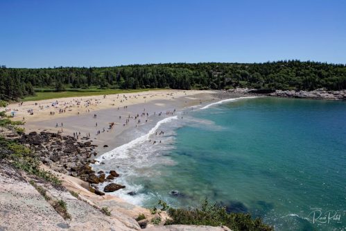Acadia National Park - Sand Beach - Photos by Ravi