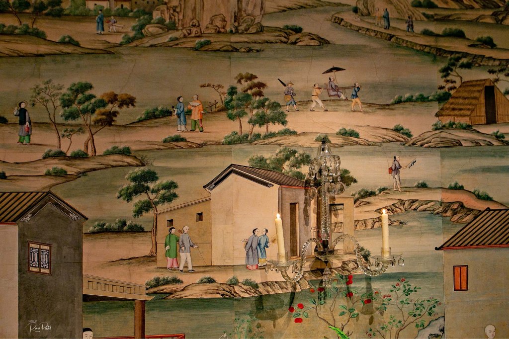 Chinese Wallpaper in Winterthur - Photos by Ravi