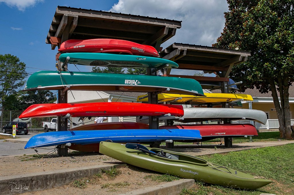 Colorful Kayaks - Photos by Ravi