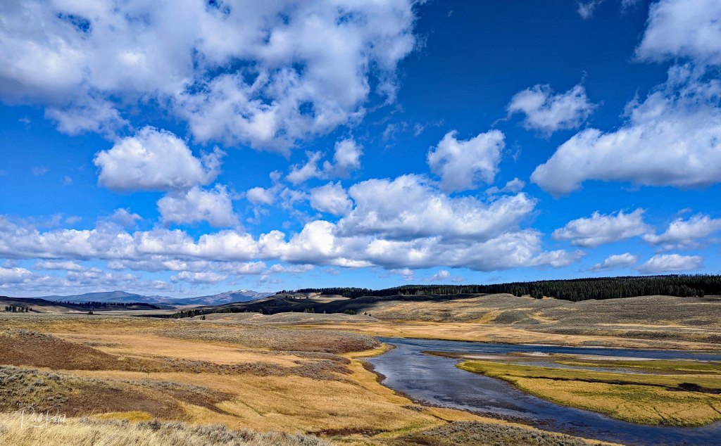 Clouds in Yellowstone - Photos by Ravi