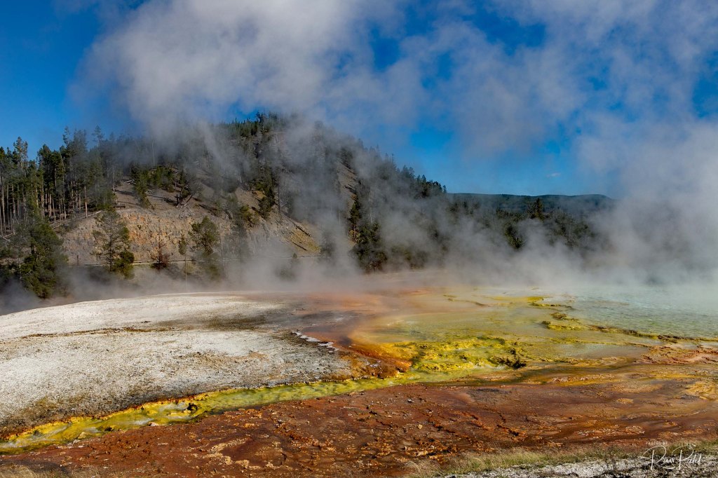 Colors in Yellowstone - Photos by Ravi