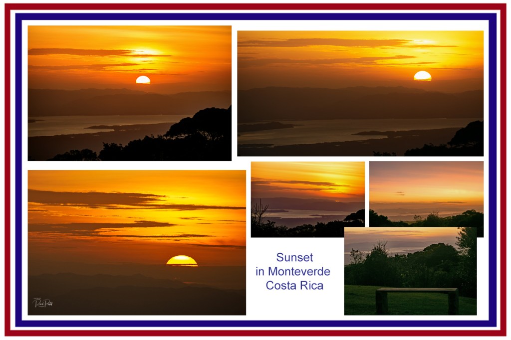 Sunset in Monteverde - Photos by Ravi