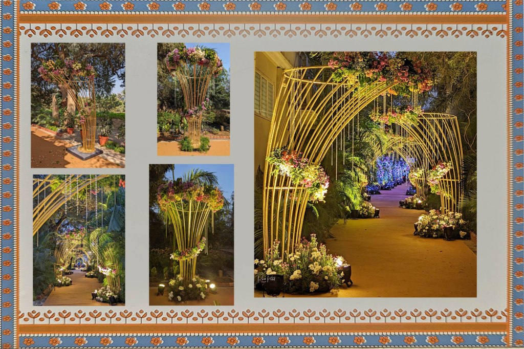 Decorations at the Reception - Photos by Ravi