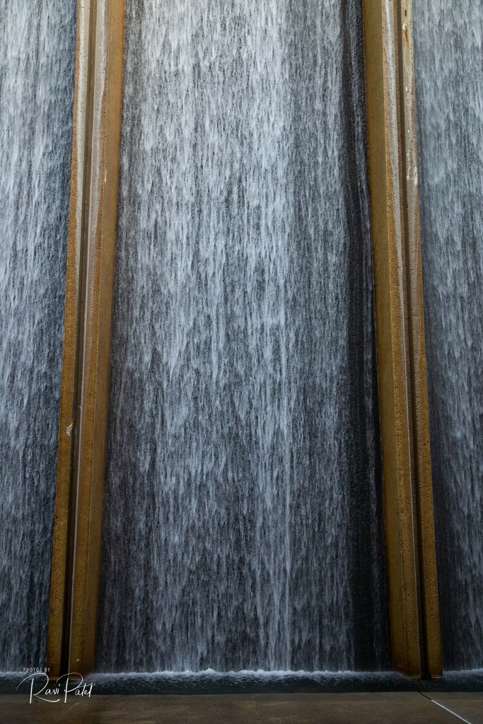 Houston Water Wall Pillars - Photos by Ravi
