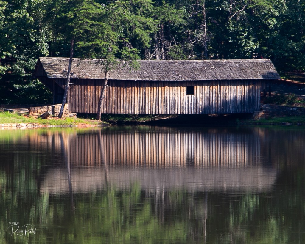 Covered Bridge Reflections - Photos by Ravi