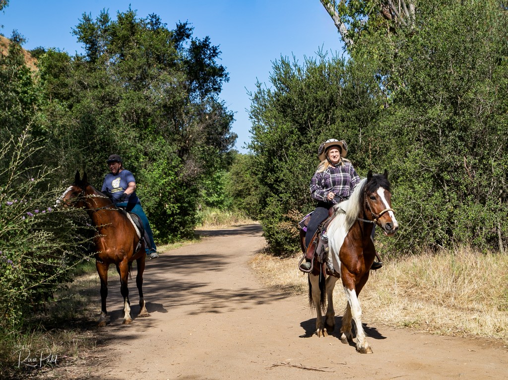 Horse Riders on Equestrian Trails - Photos by Ravi